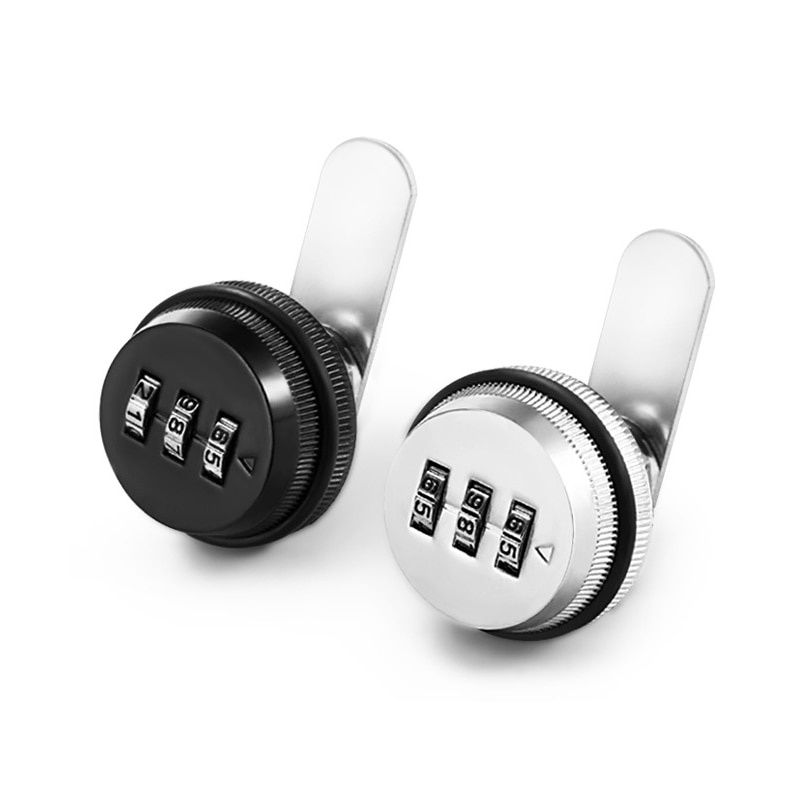 3 Digit Combination Cam Lock Keyless Password Lock Mailbox Cabinet ...