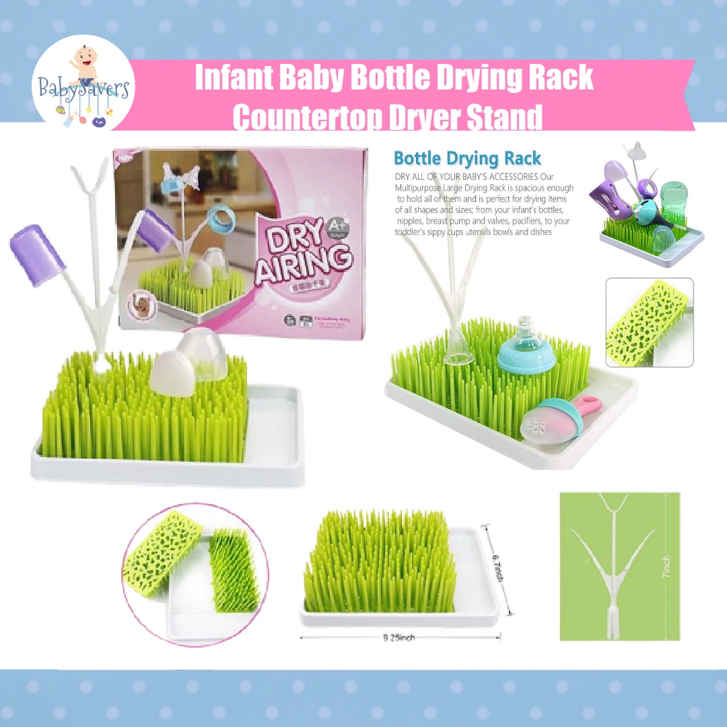 CLEARANCE SALE! Infant Baby Bottle Drying Rack Countertop Dryer Stand ...