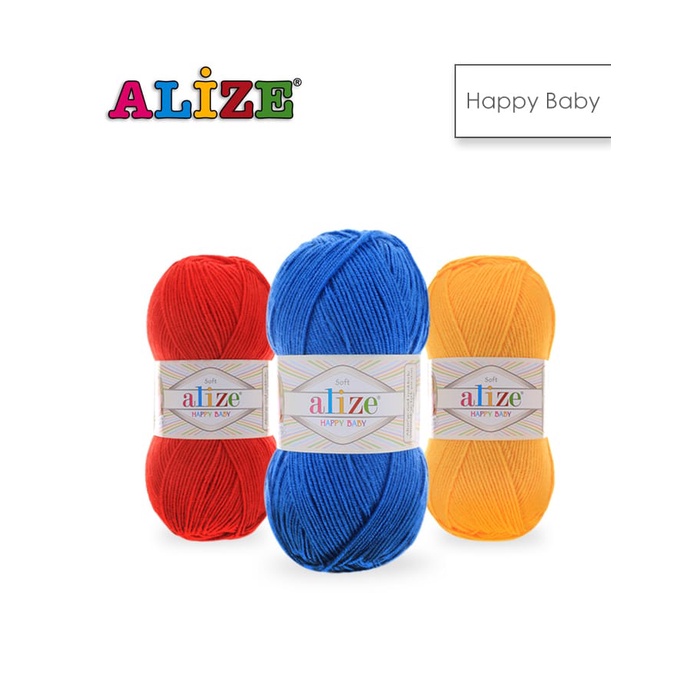 ALIZE HAPPY BABY YARN per pack | Shopee Philippines