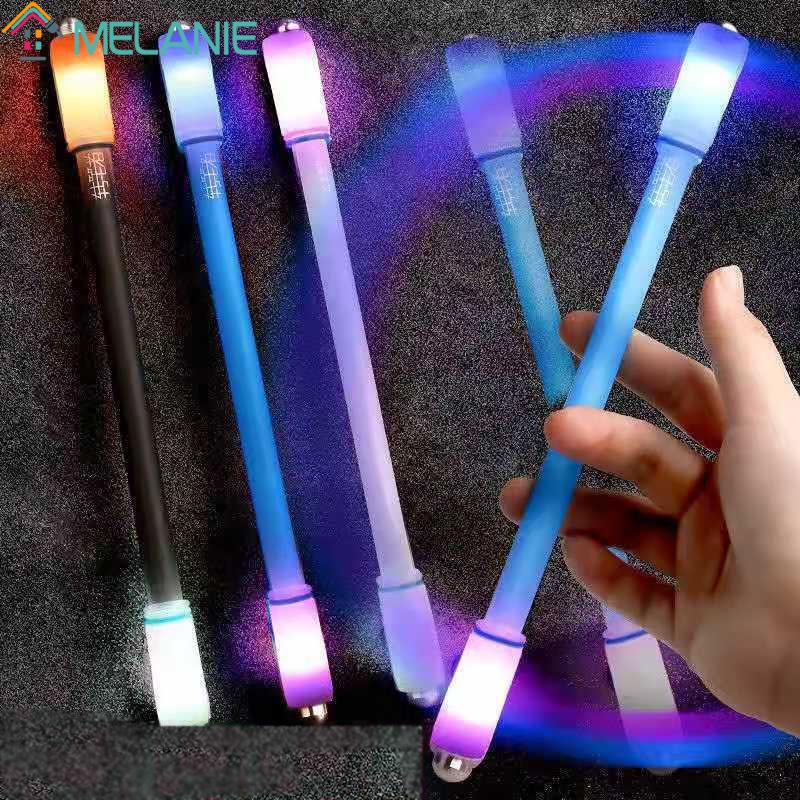 LED Flash Luminescent Rolling Spinning Finger Develop intelligence ...