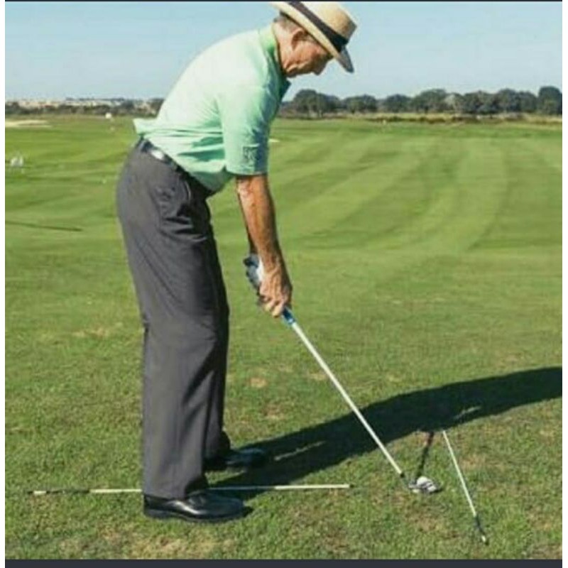 Golf Practice Alignment Rod Stick GOLF training direction | Shopee ...
