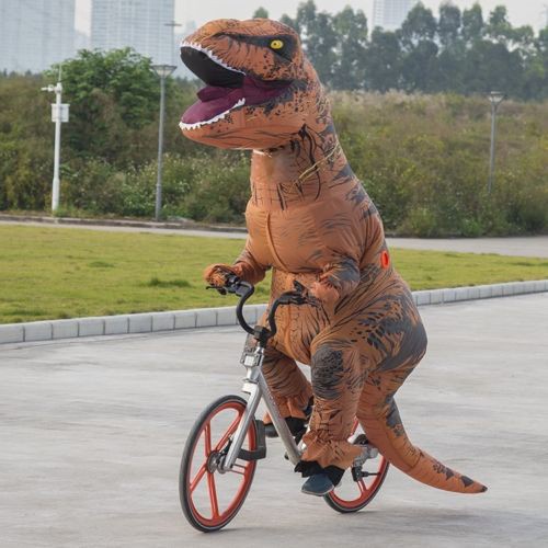 Adult Inflatable Dinosaur T Rex Jumpsuit Blow Up Costume Jurassic Outfit UK Shopee Philippines
