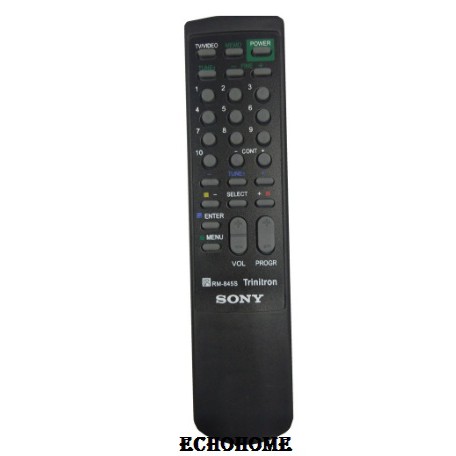 Sony Remote Control for CRT TV replacement RM-845S Trinitron | Shopee ...