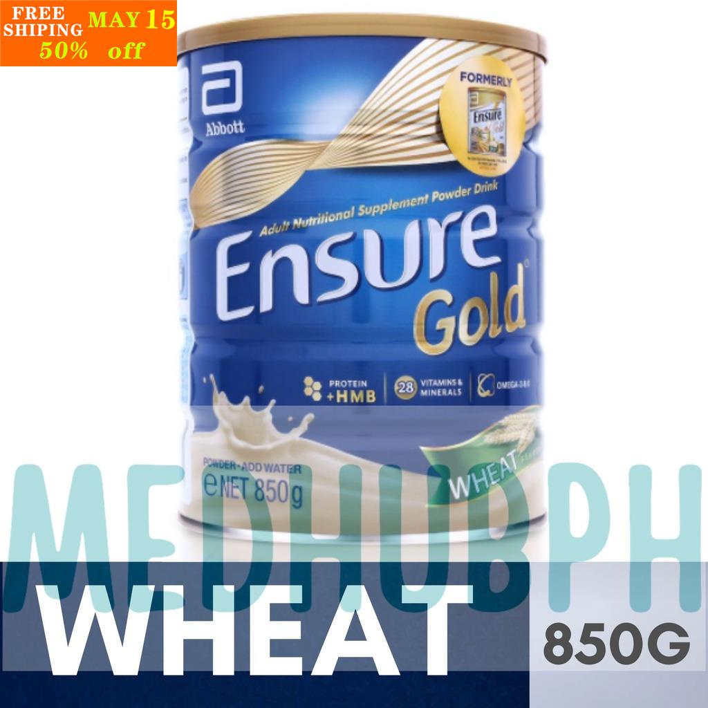 Ensure Gold HMB Wheat 850g (Exp: Mar 2023) | Shopee Philippines