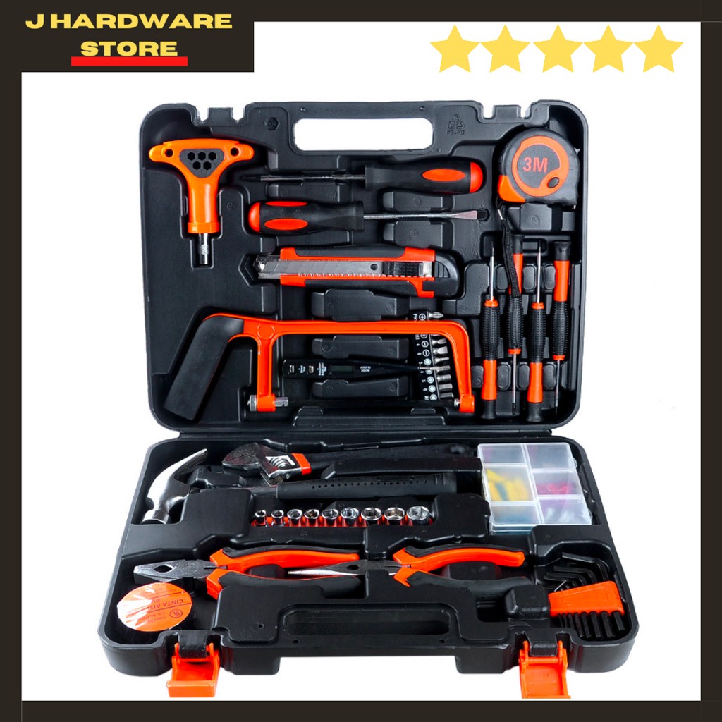 82pcs Household All in 1 tool set tool kit | Shopee Philippines