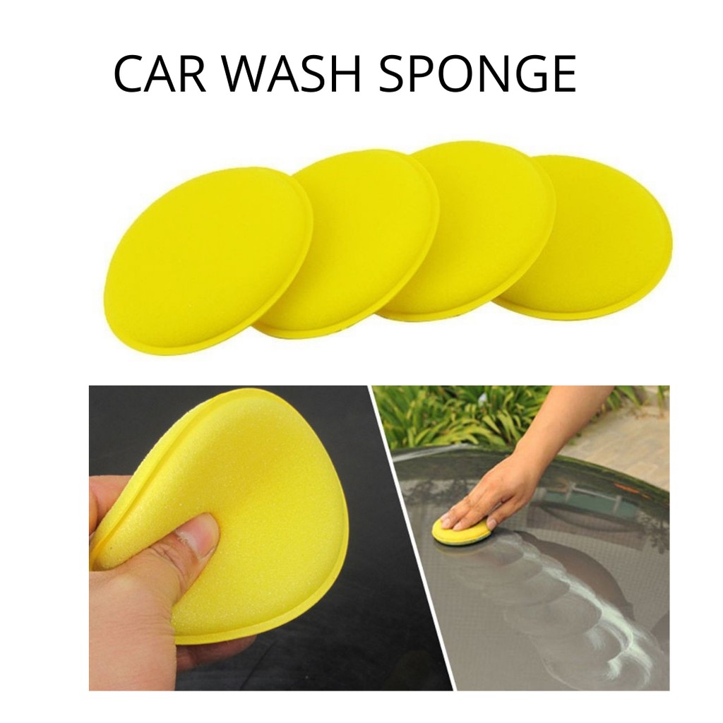 CP (3446) POLISH WAX FOAM SPONGE FOR CLEANING CARS (GOOD QUALITY ...