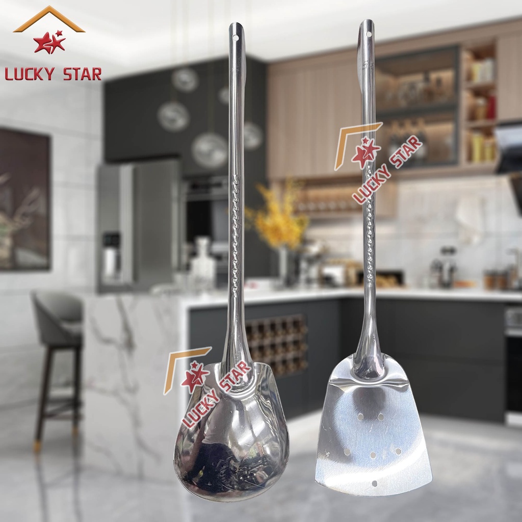 Sandok Sansi Stainless KITCHEN UTENSILS LUCKY STAR | Shopee Philippines