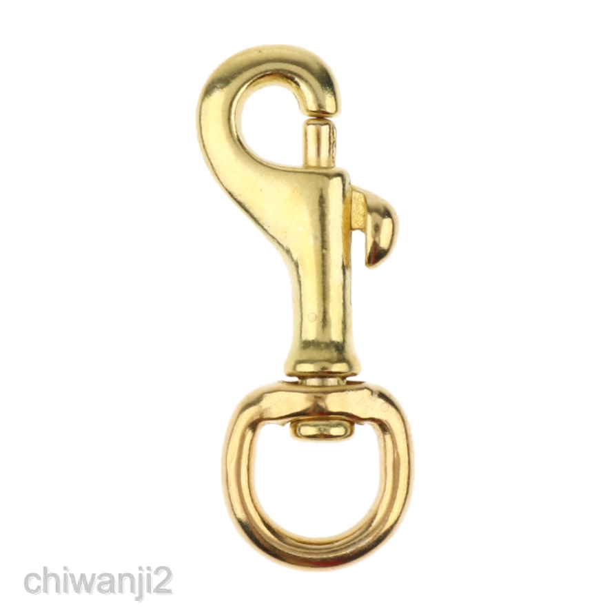Solid Brass Hooks Swivel Snap Hook Clip Handbag Clips Hook | Shopee Philippines