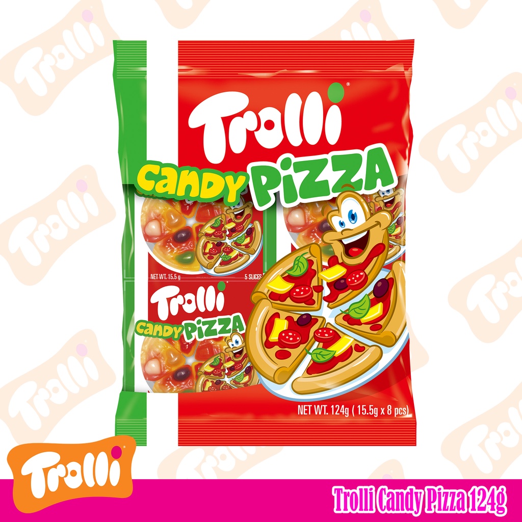 Trolli Gummi Pizza 124g | Shopee Philippines