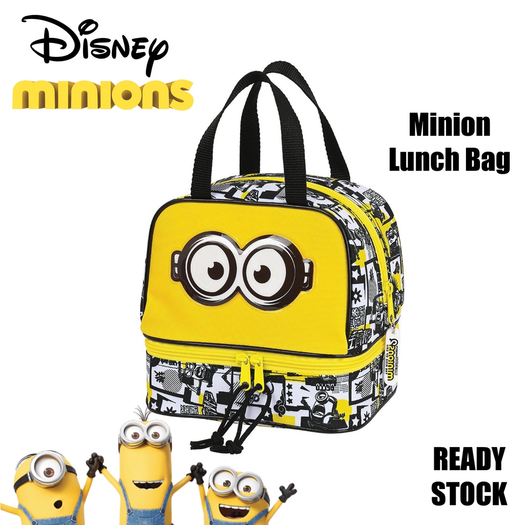 Minions Series Banana Lunch Box Bag Bento Box Buggy Bag Insulation Load ...