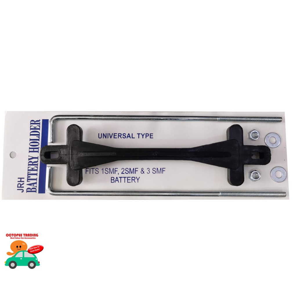 Automotive Car Battery Holder/Frame With Bolt, adjustable to fit all ...