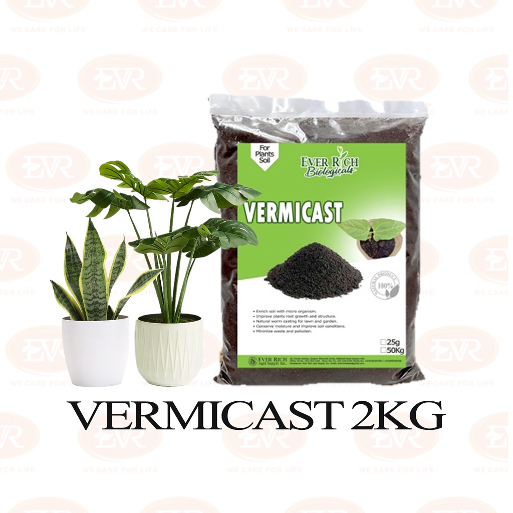 VERMICAST------Natural and Pure Worm Casting-------2kg | Shopee Philippines