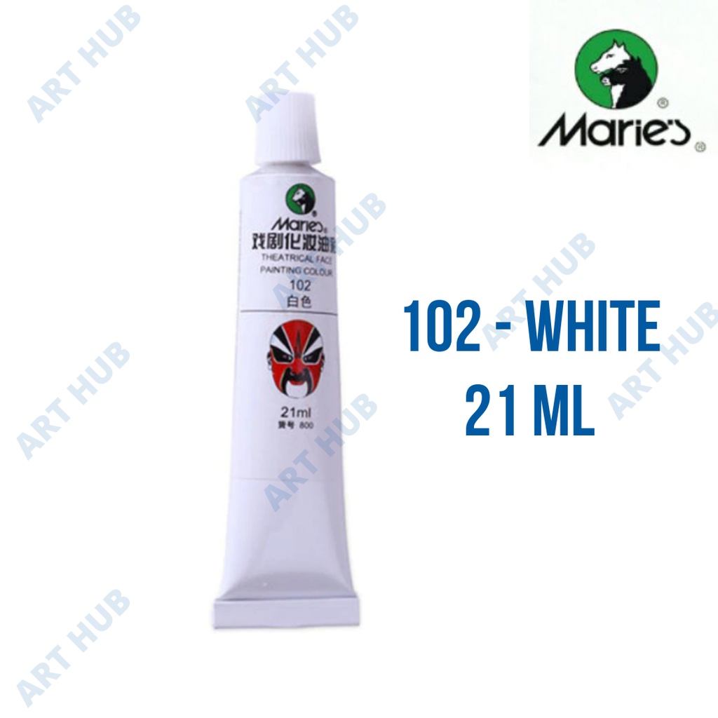 Marie's Non-Toxic Face Paint 21ml Theatrical Painting Colors Make-Up ...