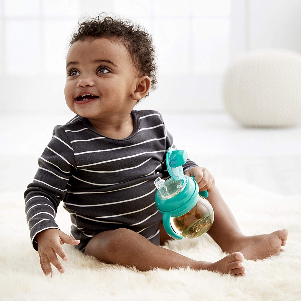 OXO Tot Grow Soft Spout Cup w/ Handles - 6 oz ( oxotot sippy 6oz baby ...