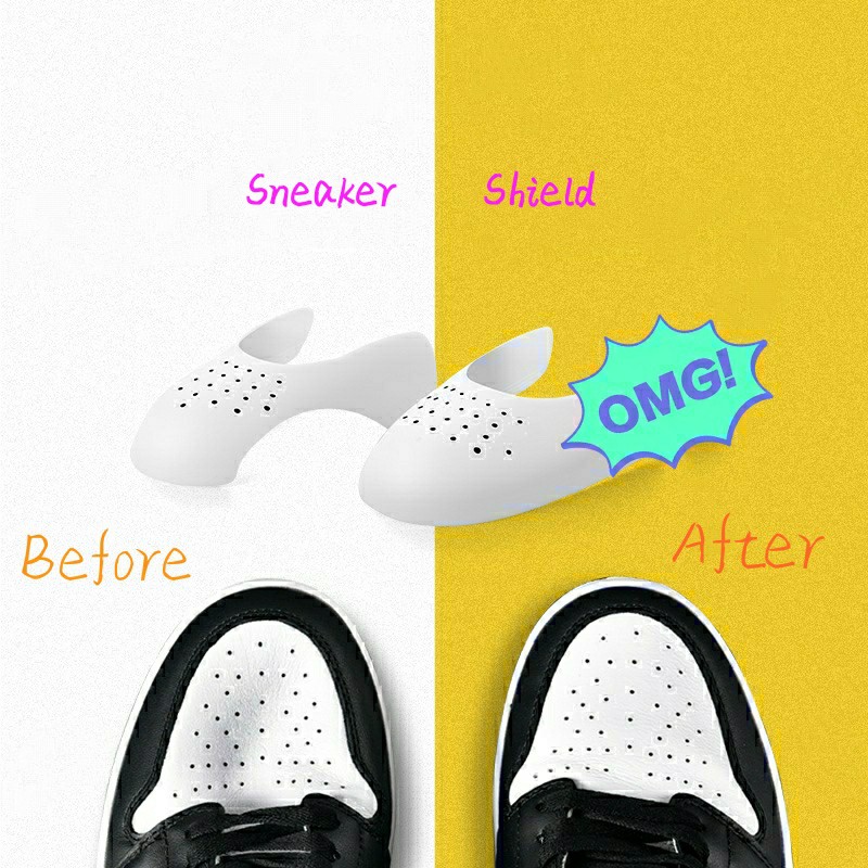 2pcs Sneakers Shield Shoes Anti Crease Anti-shoe Toe Indentation ...