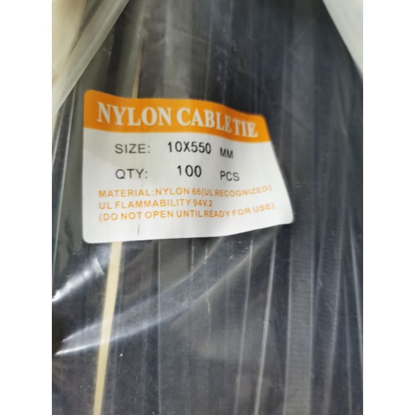 10x550mm nylon cable tie (8.8mm actual width) | Shopee Philippines
