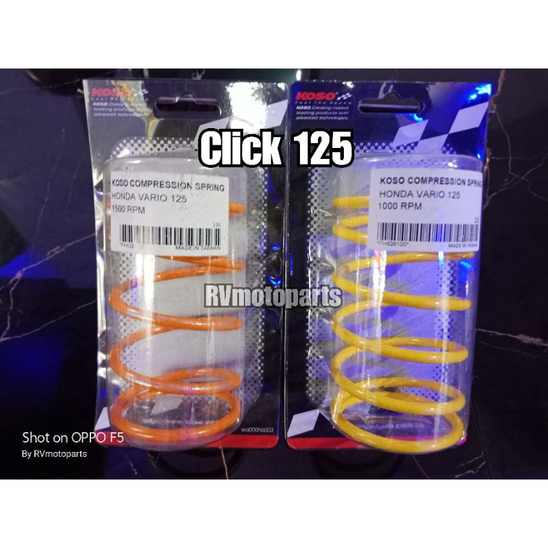 KOSO center spring For honda click 125 /1k & 1500 Rpm | Shopee Philippines