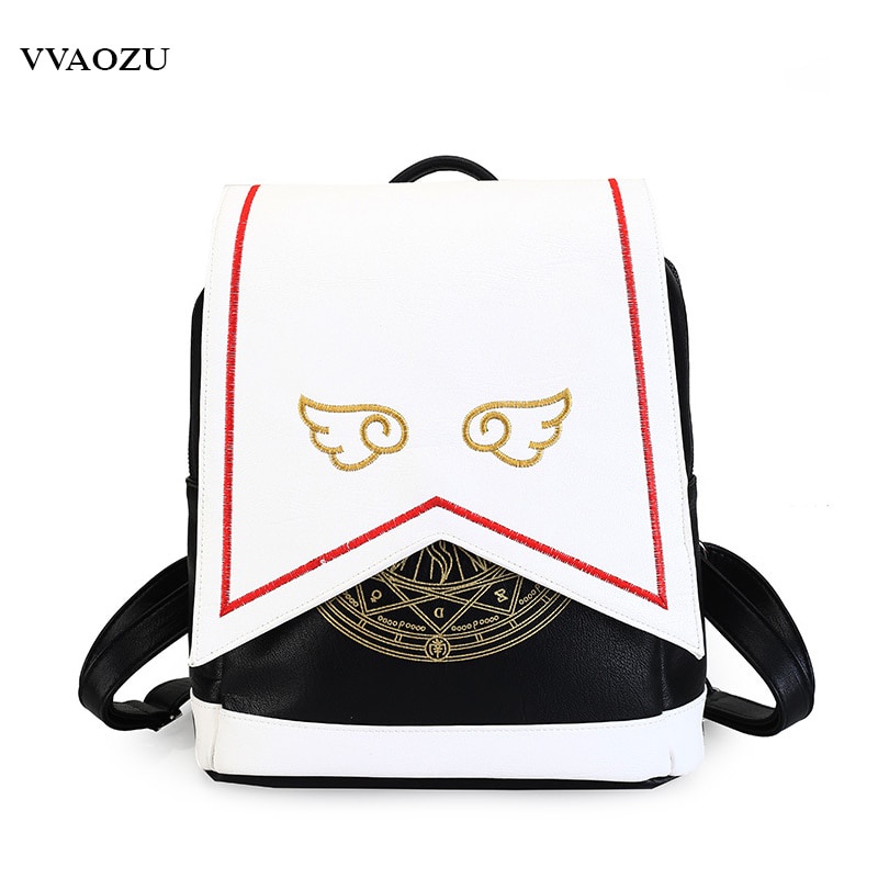 Anime Card Captor Sakura Girls Backpack CARDCAPTOR SAKURA Shoulder Bag ...