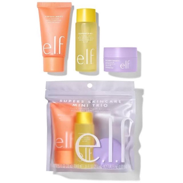 ELF SUPERS MINI TRIO SET (3 pcs - Superclarify Supertone Superhydrate ...