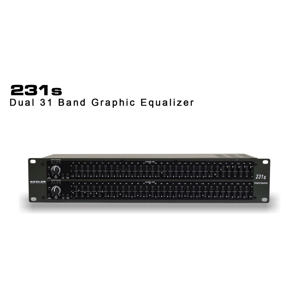 KEVLER EQ-231SUB DUAL 31 BAND GRAPHIC EQUALIZER | Shopee Philippines