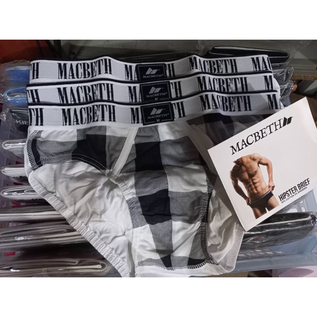 Original MacBeth Men's Brief / Underwear 3 in 1 pack Random Design ...