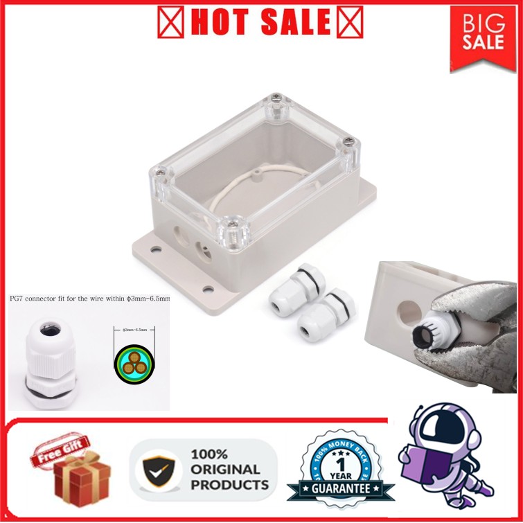 100% Authentic♛ Outdoor Waterproof IP66 Cable Wire Connector Junction ...