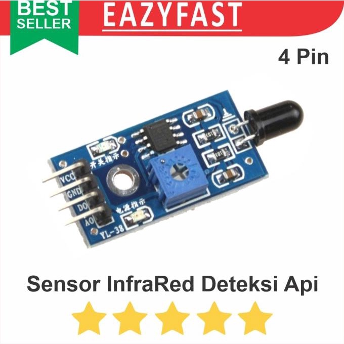 Arduino efst90 Flame Infrared Fire Sensor Module Hurry Up To Order ...