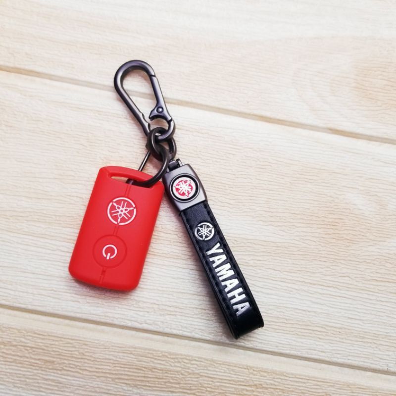 Yamaha Nmax Xmax NVX Mio Aerox S silicone keyless key cover Remote Key ...