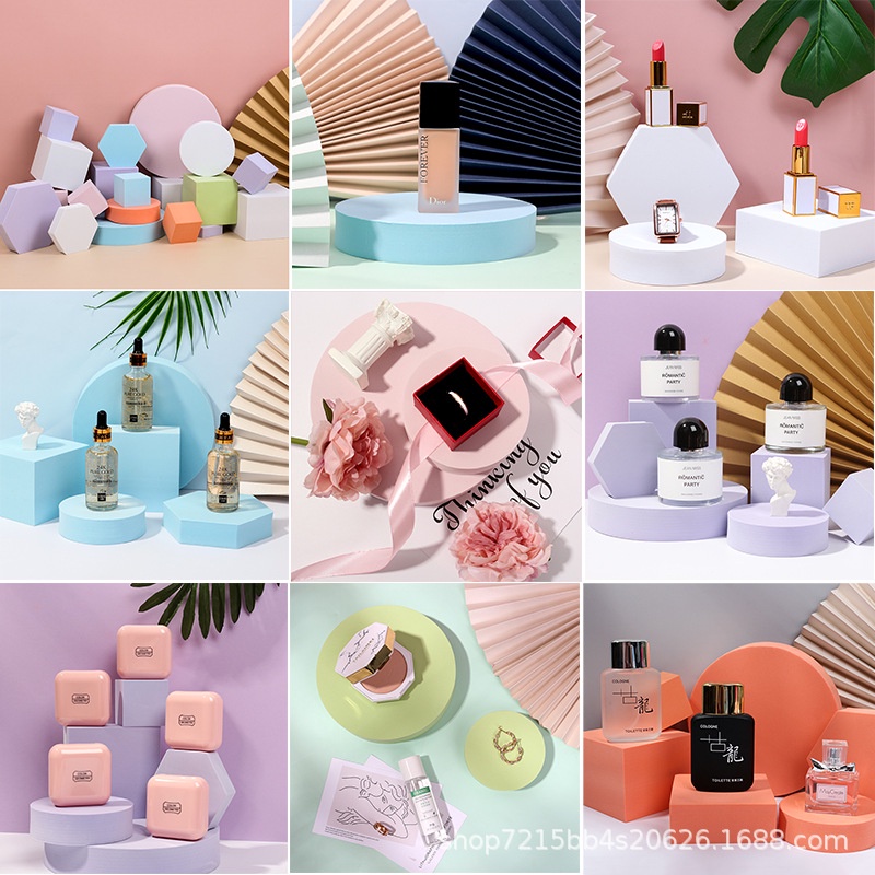 1pc Desktop Shoot Material Geometric Cube Stiff Foam Model Set Life ...