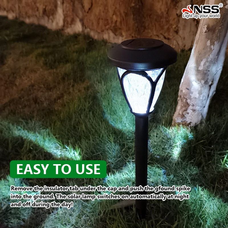 NSS LED Outdoor Garden Light Solar Garden Light Lawn Path Light IP55 ...