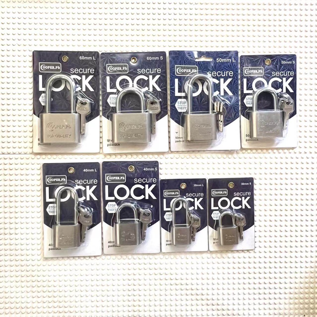 Cooper.ph Heavy-duty Security Padlock stainless lock short and long ...