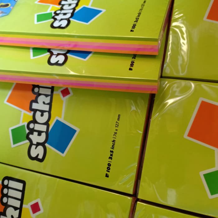 Sticky notes 3x4 pastel color cyber 657 | Shopee Philippines