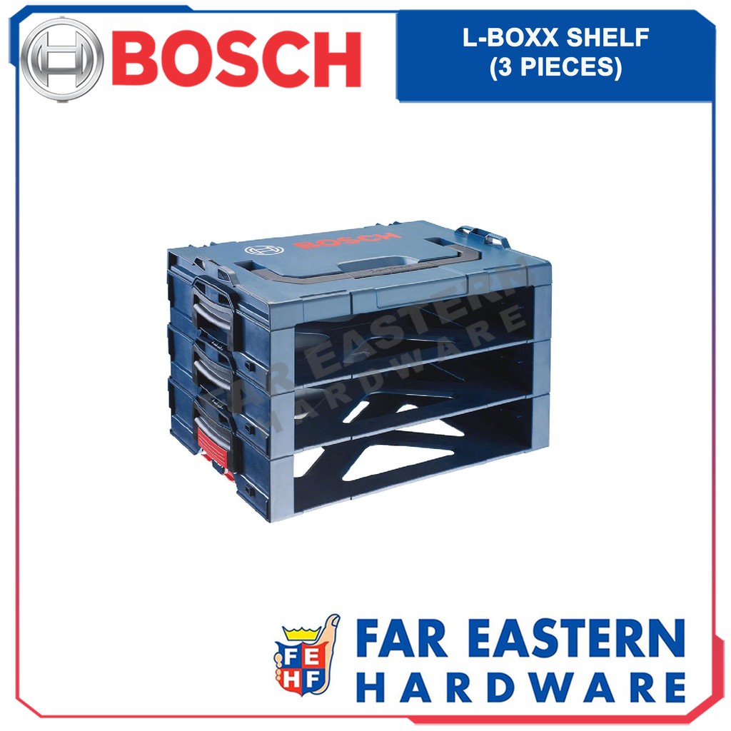 BOSCH L-Boxx Shelf 3pc Storage System Toolbox Organizer RBPTBX | Shopee ...