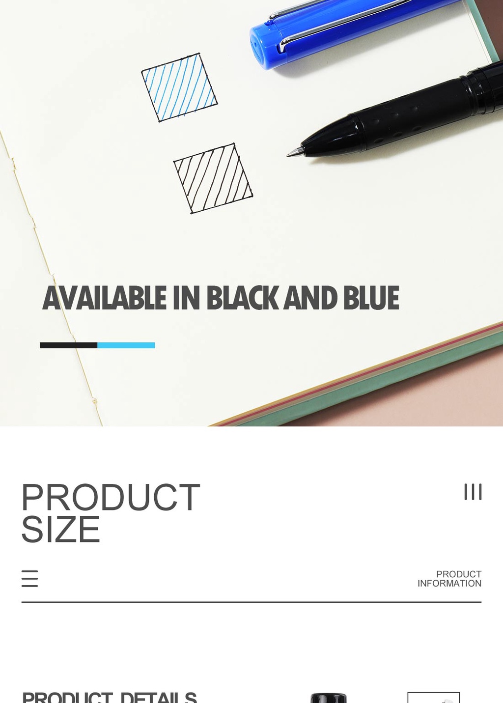 Miniso Gel Ink Pen 0.5Mm Black | Shopee Philippines