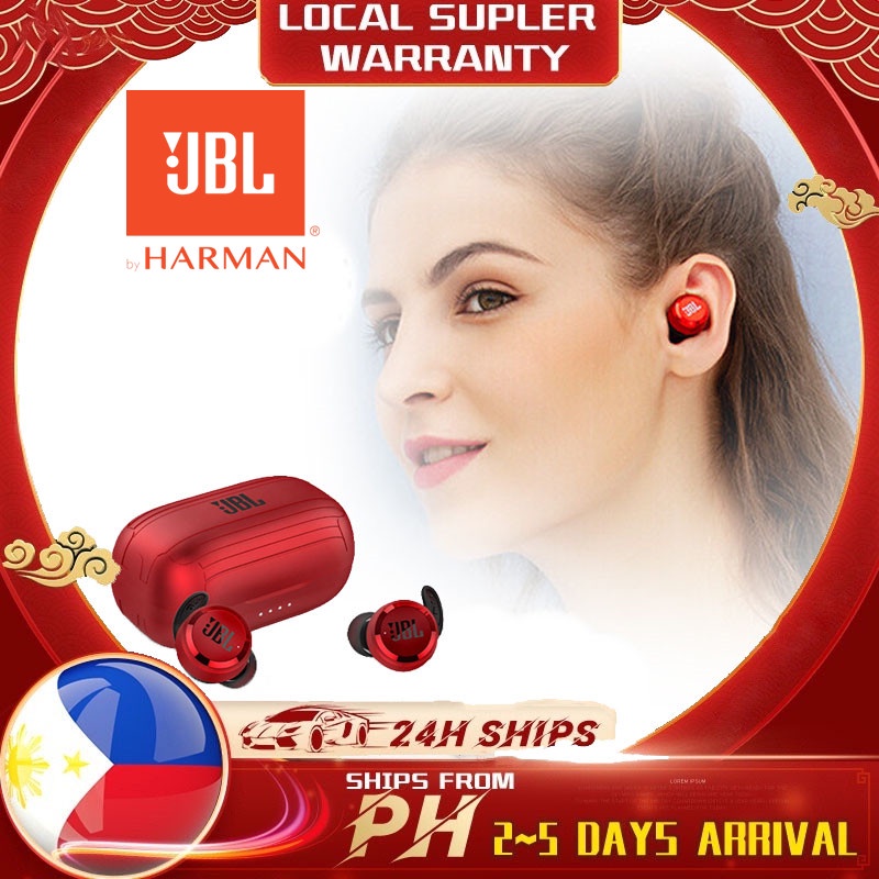 100％ Original JBL T280 TWS True Wireless Bluetooth Earphones Stereo ...