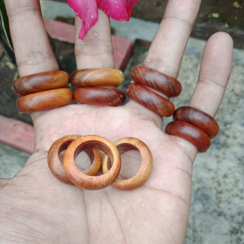 KAYU King agathis Wooden Ring | Shopee Philippines