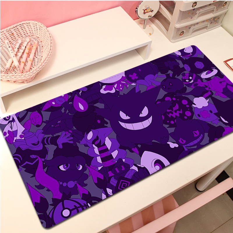 BANDAI Pokemon Cute Gengar Animation Thickened Mouse Pad Oversized ...