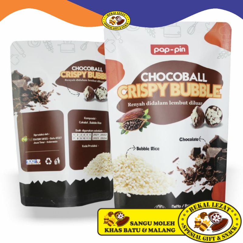 Choco BALL CRISPY BUBBLE By MALANG, Delicious Contemporary SNACK Stone ...