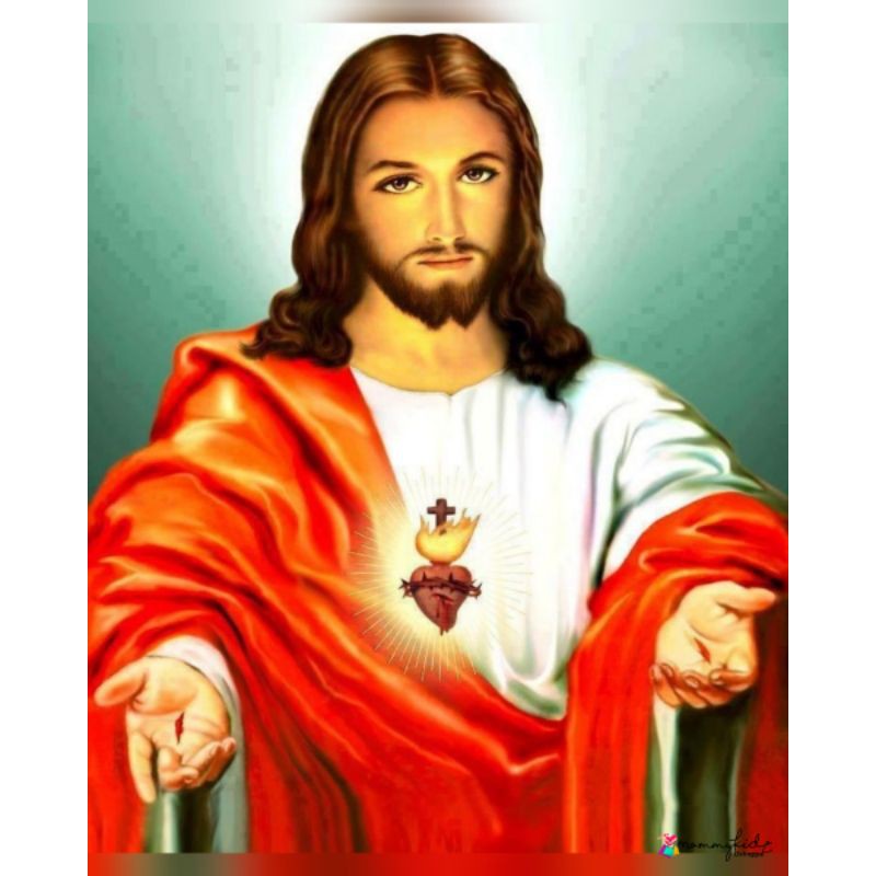 Scripture (A4 Size Laminated) JESUS CHRIST GOD Bible Home Wall Decor A4 ...