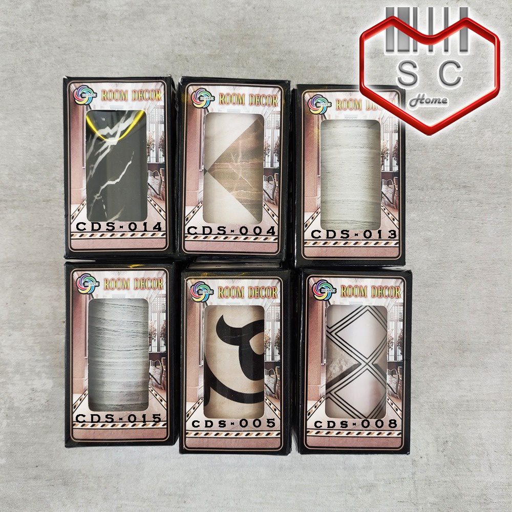 Self Adhesive PVC 3D Wallpaper 10 meters Border Line Wall Sticker ...