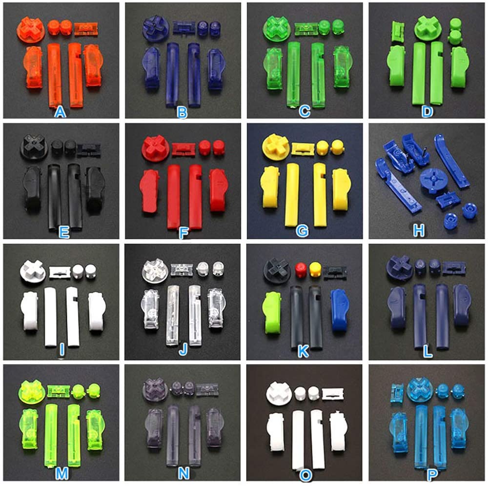 Multi-Color Replacement Keypads L R A B Buttons for Gameboy Advance ... Multi-Color Replacement Keypads L R A B Buttons for Gameboy Advance ...