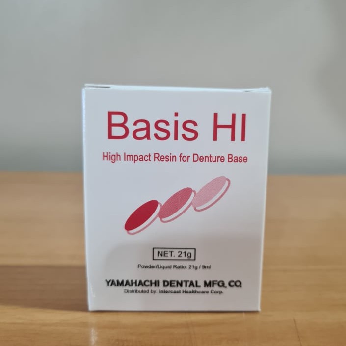 Yamahachi Dental Basis HI High Impact Resin for Denture Base 21g ...