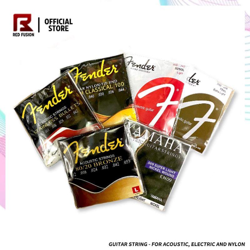 Acoustic / Electric / Nylon Guitar Strings | Shopee Philippines