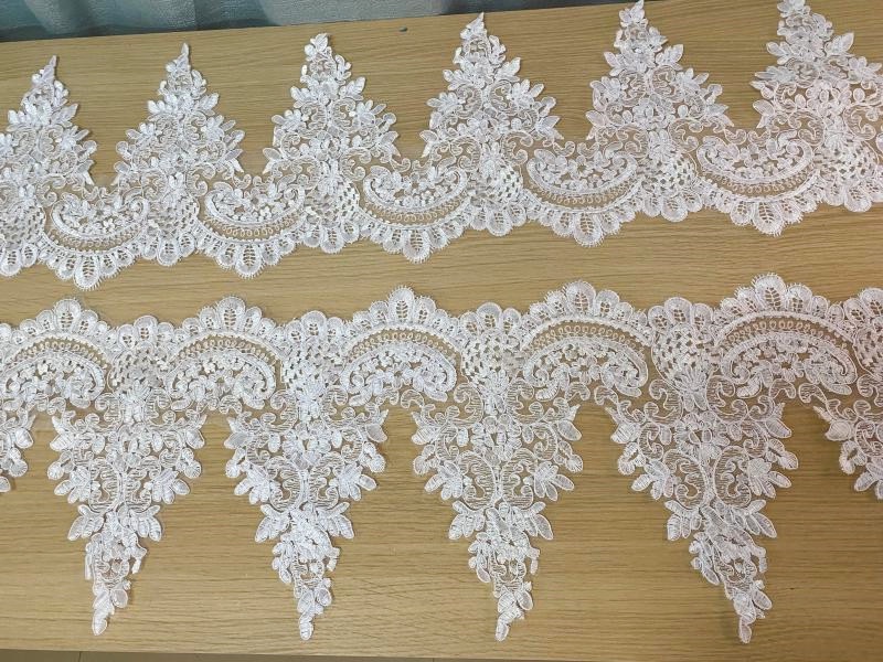 1 Meter Premium Designer Border Lace for Wedding Dress / Border Lace ...