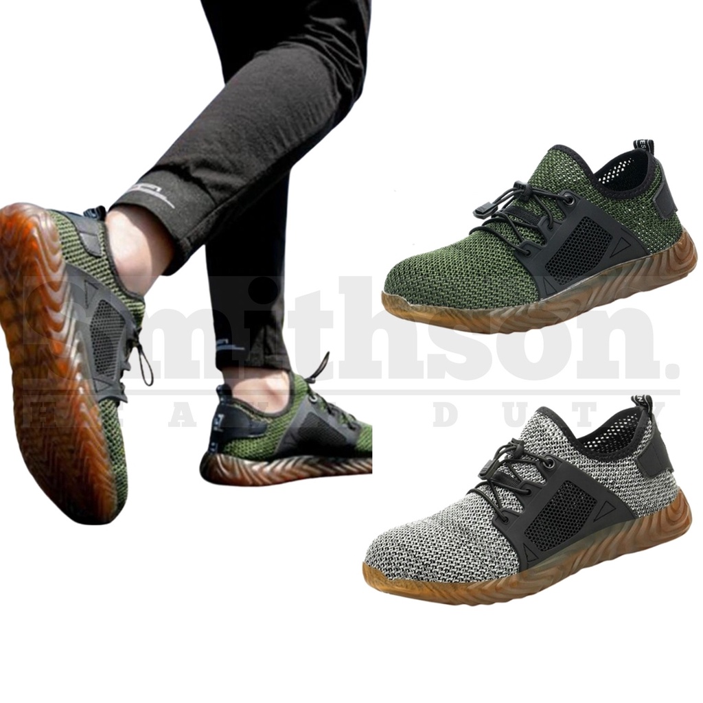 COD Safety Shoes Work Shoes Sneaker Design Steel Toe Shoes For Men ...