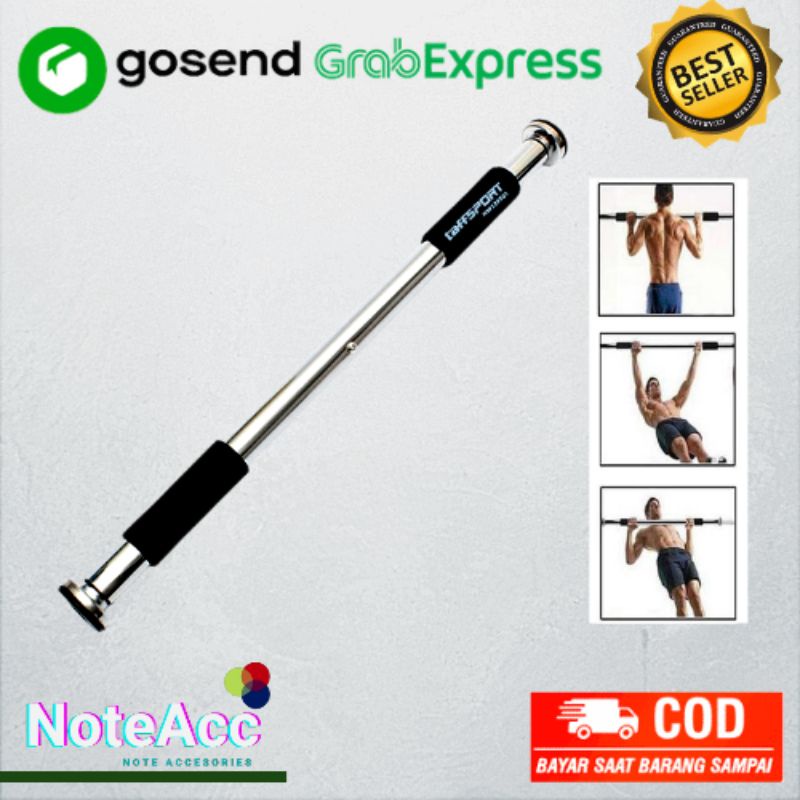 Pull up bar door chinning pull up Tool TAFFSPORT pull up Pole | Shopee ...