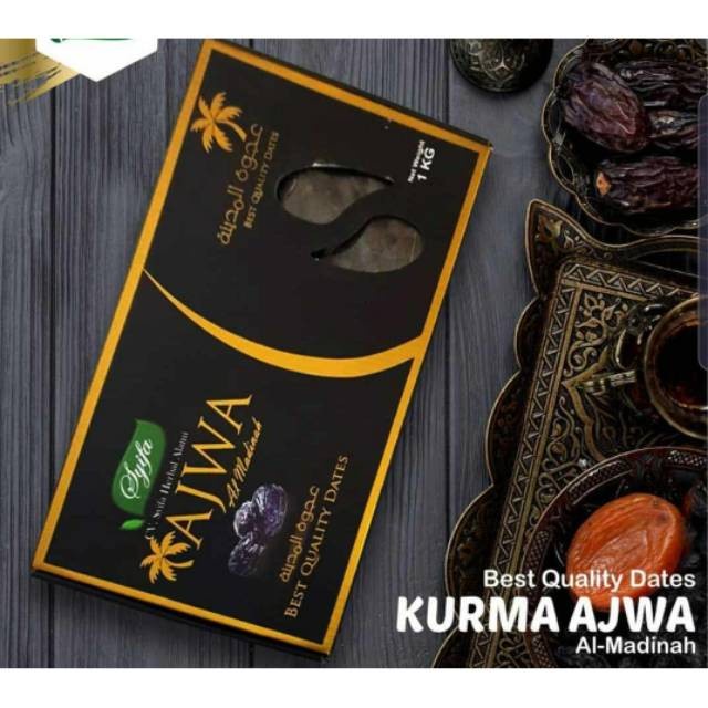 NABI Ajwa al madinah Dates Of The Prophet's Dates 1kg | Shopee Philippines