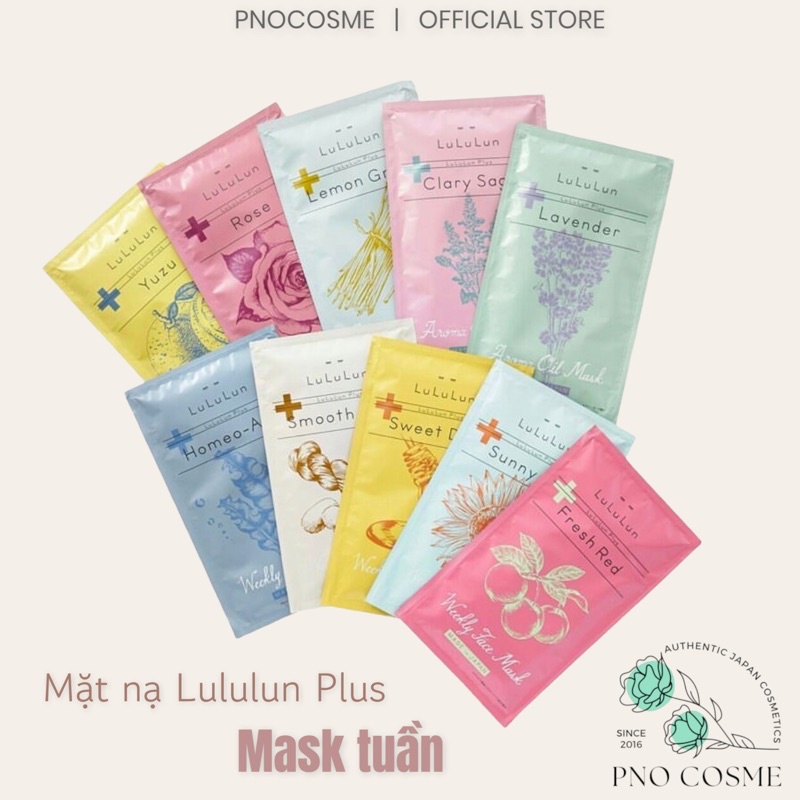 Lululun Plus weekly mask (domestic Japan) | Shopee Philippines
