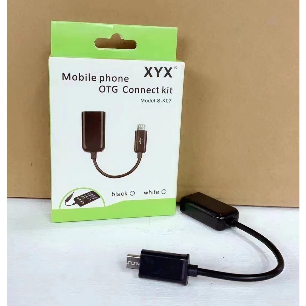 ANDROID PHONE OTG Cord Mobile Phone OTG Connector Kit Micro-USB Male To ...