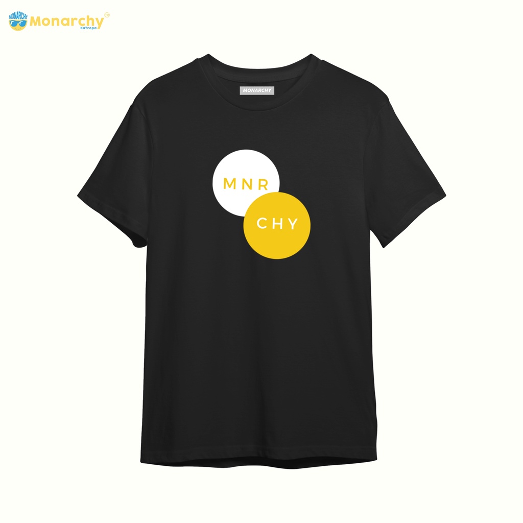 Monarchy Official Logo Tee Vol.2 In 2 Round Circles T-Shirt Shirts For ...